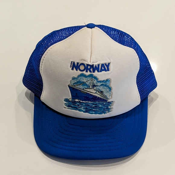 Designer Award | Accessories | Vintage Ss Norway Cruise Ship Snapback ...